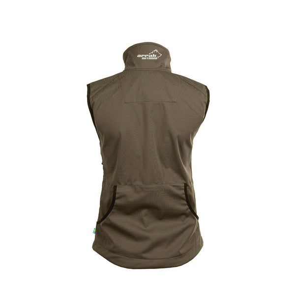 Arrak Ladies Acadia Softshell Vest - Brown – Redline K-9