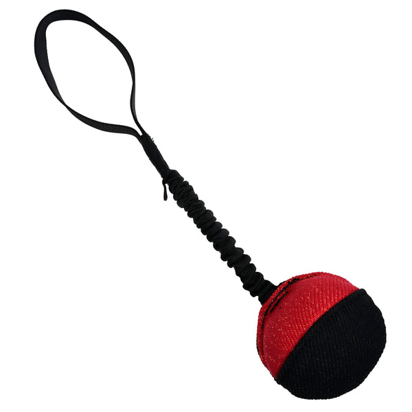 Redline K-9 Bite Suit Reward Ball With Bungee Handle
