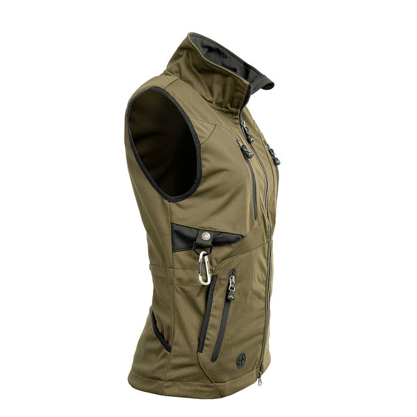 Arrak Ladies Acadia Softshell Vest - Olive – Redline K-9